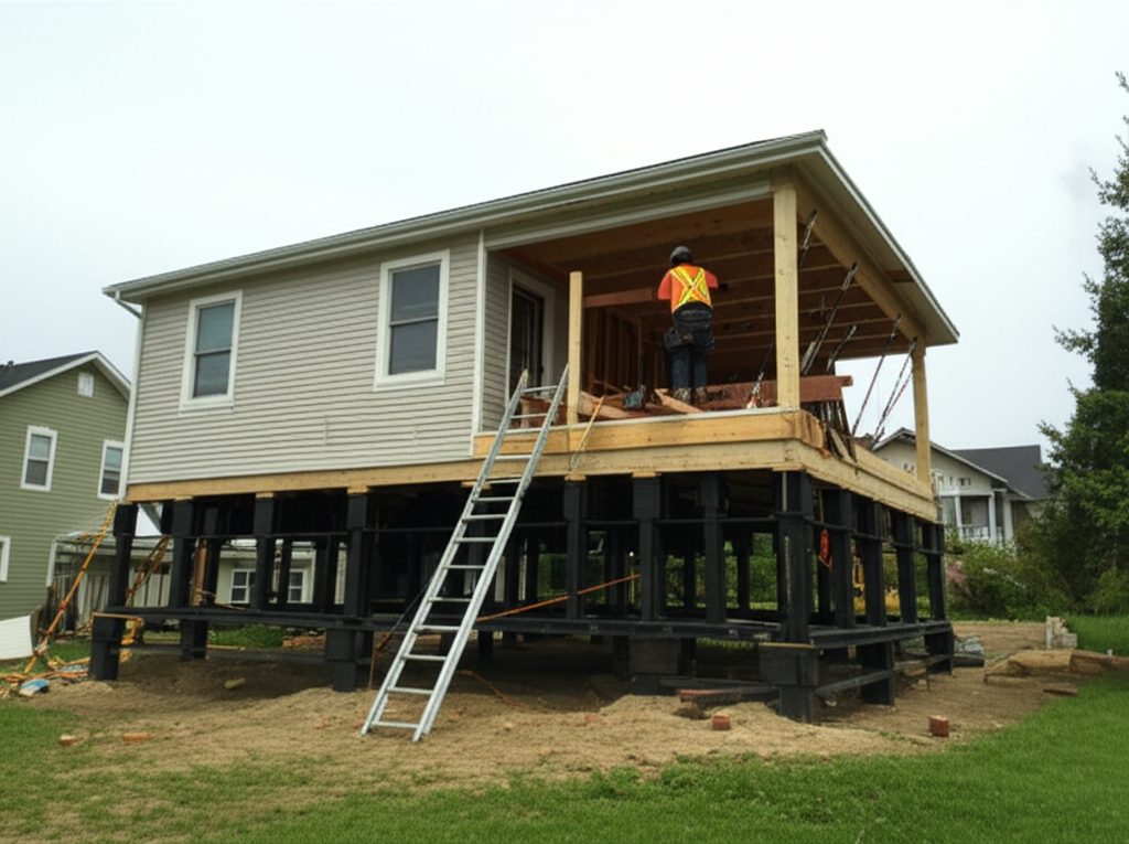 Home Elevation Experts in High Island | Houston Foundation Repair ...