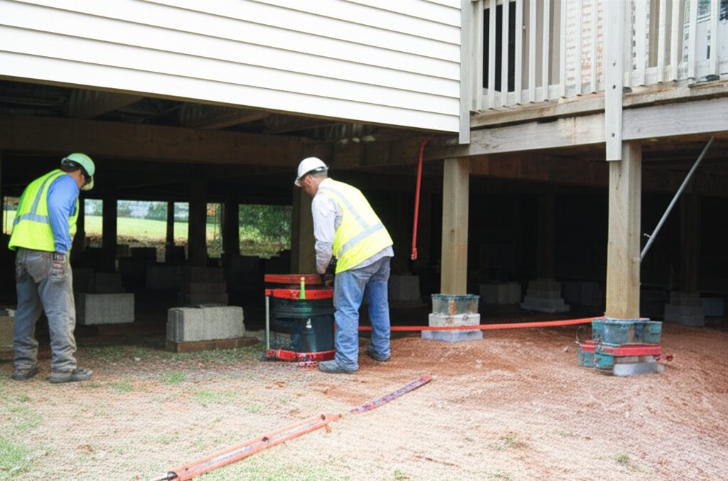 Beasley House Leveling: Allied Foundation Experts
