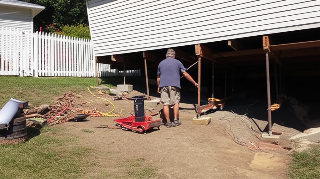 House Leveling Experts in Liverpool | Houston Foundation Repair ...