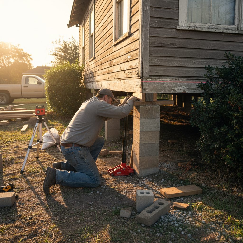 Conroe House Leveling Experts: Allied Foundation Repair