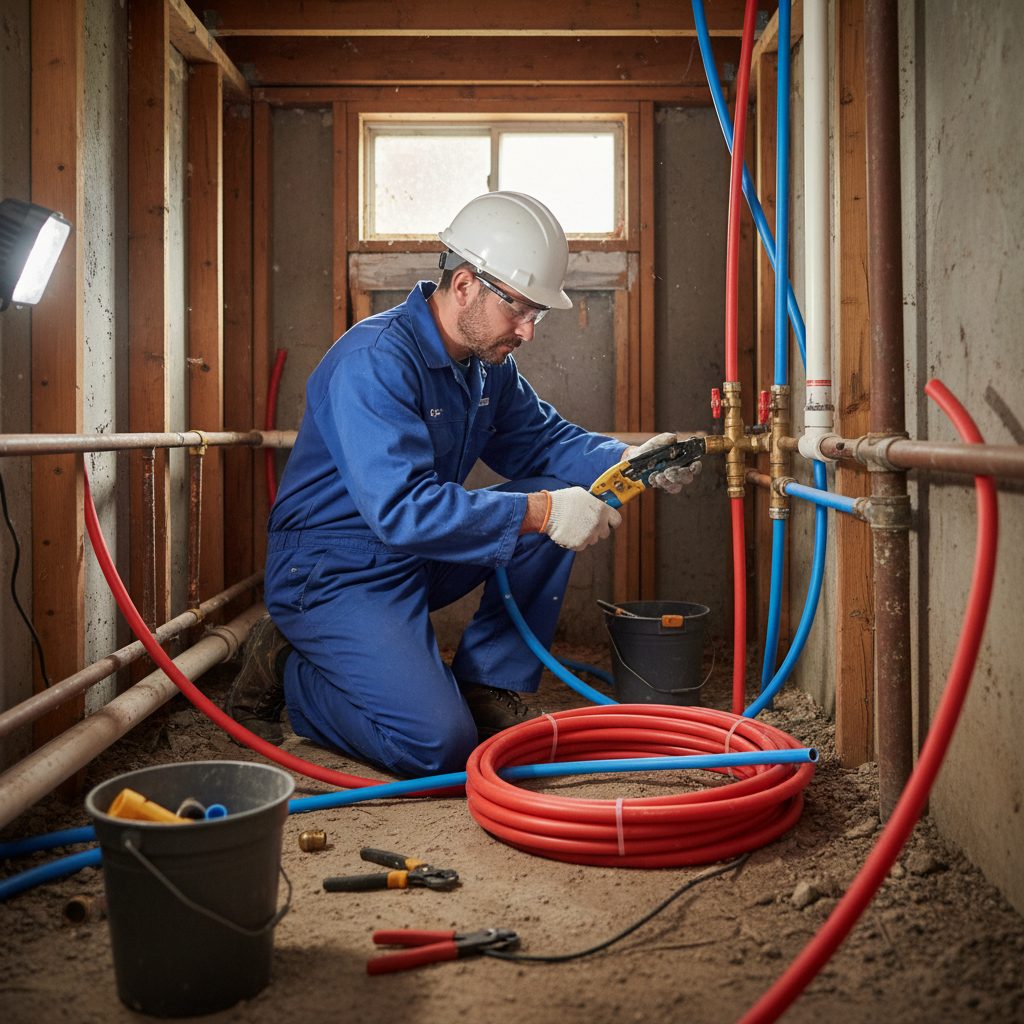 PEX Re-Piping Experts in Brazoria | Houston Foundation Repair | Allied Foundation