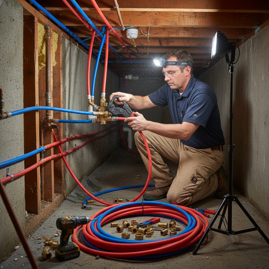 PEX Re-Piping Experts in Gilchrist | Houston Foundation Repair | Allied ...
