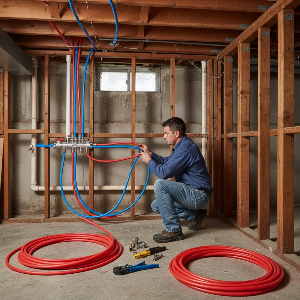 PEX Re-Piping in Mont Belvieu | Allied Foundation