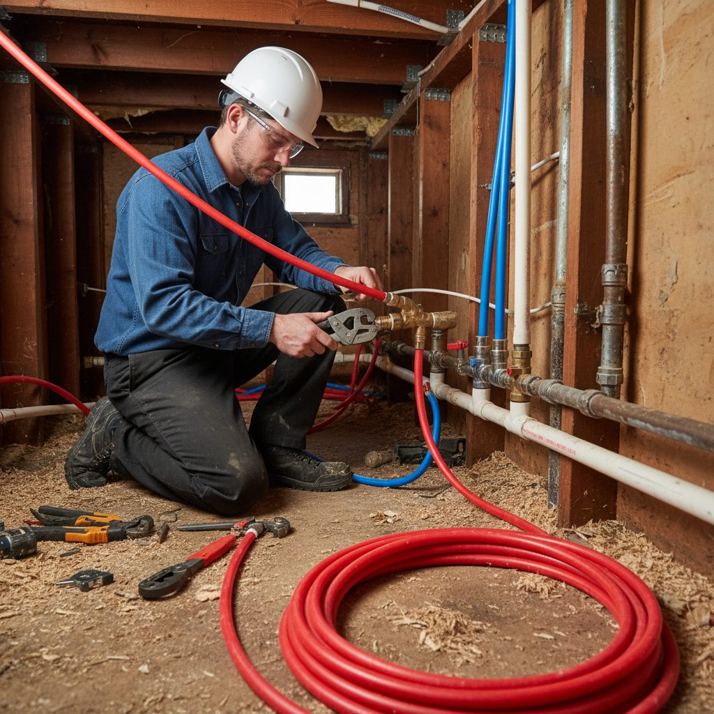 PEX Re-Piping Experts in Pinehurst | Houston Foundation Repair | Allied Foundation