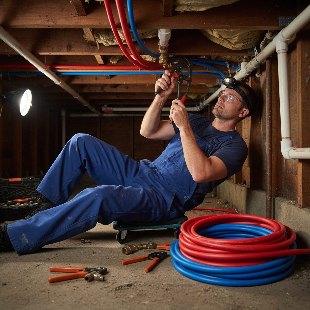 PEX Re-Piping Experts in Santa Fe | Houston Foundation Repair | Allied ...