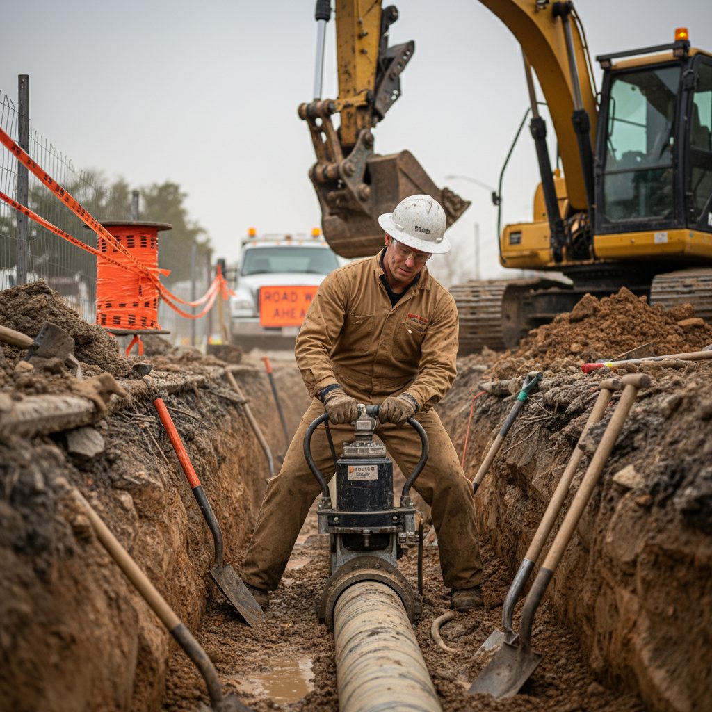 Allied Foundation: Sewer Line Replacement in North Houston